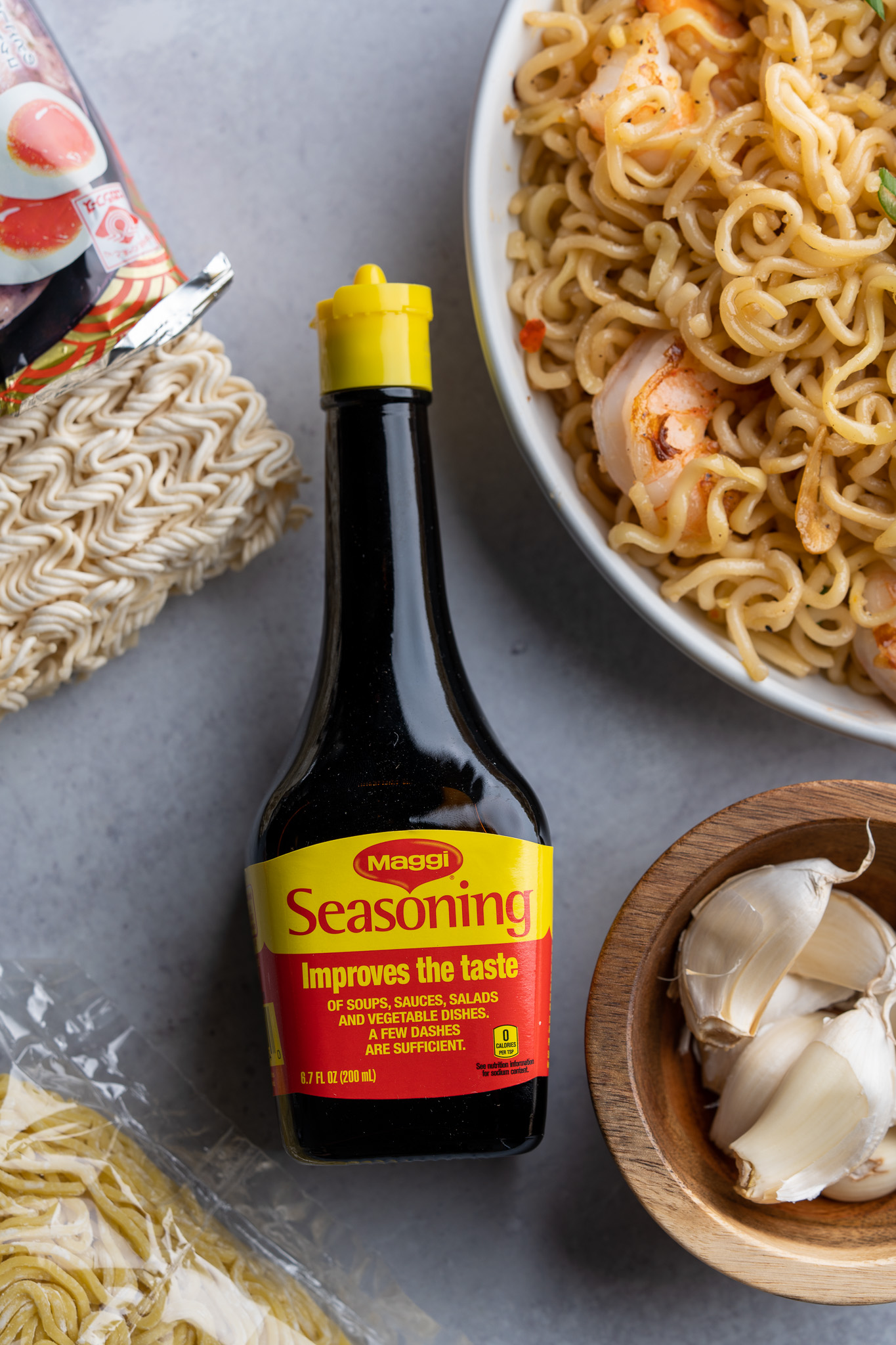 Garlic Noodles - Chasing Cravings