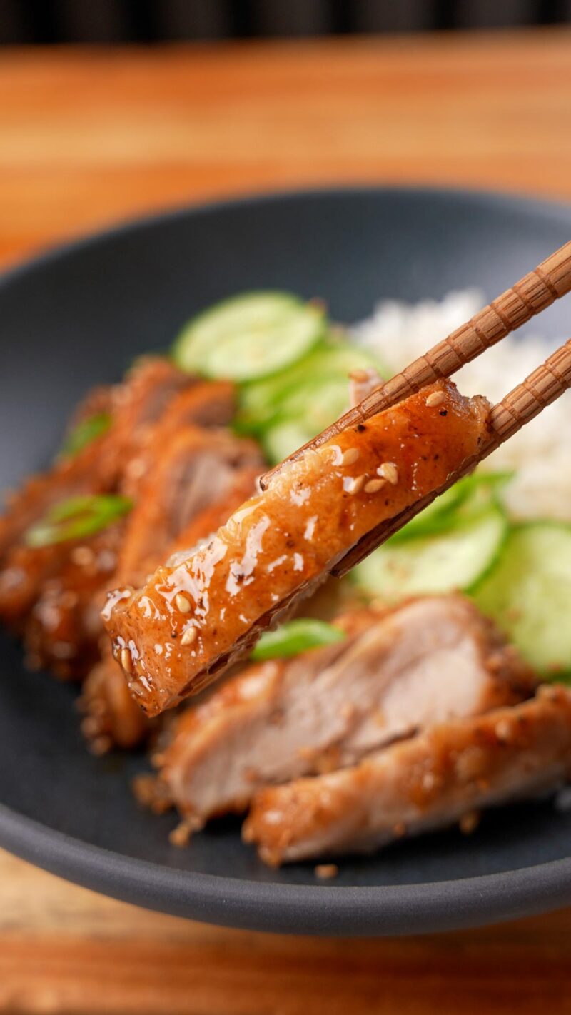 Honey Garlic Chicken - Chasing Cravings