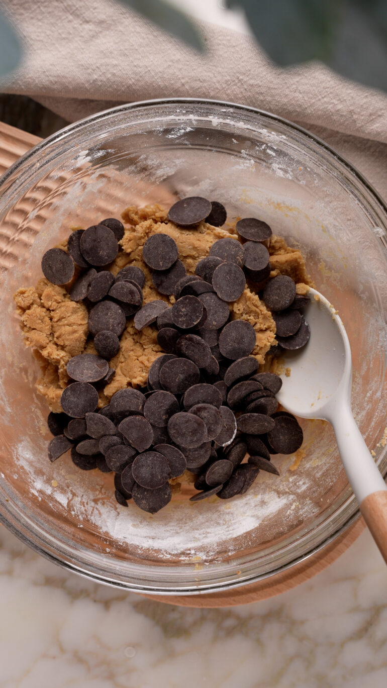 Easy Chewy Chocolate Chip Cookies - Chasing Cravings